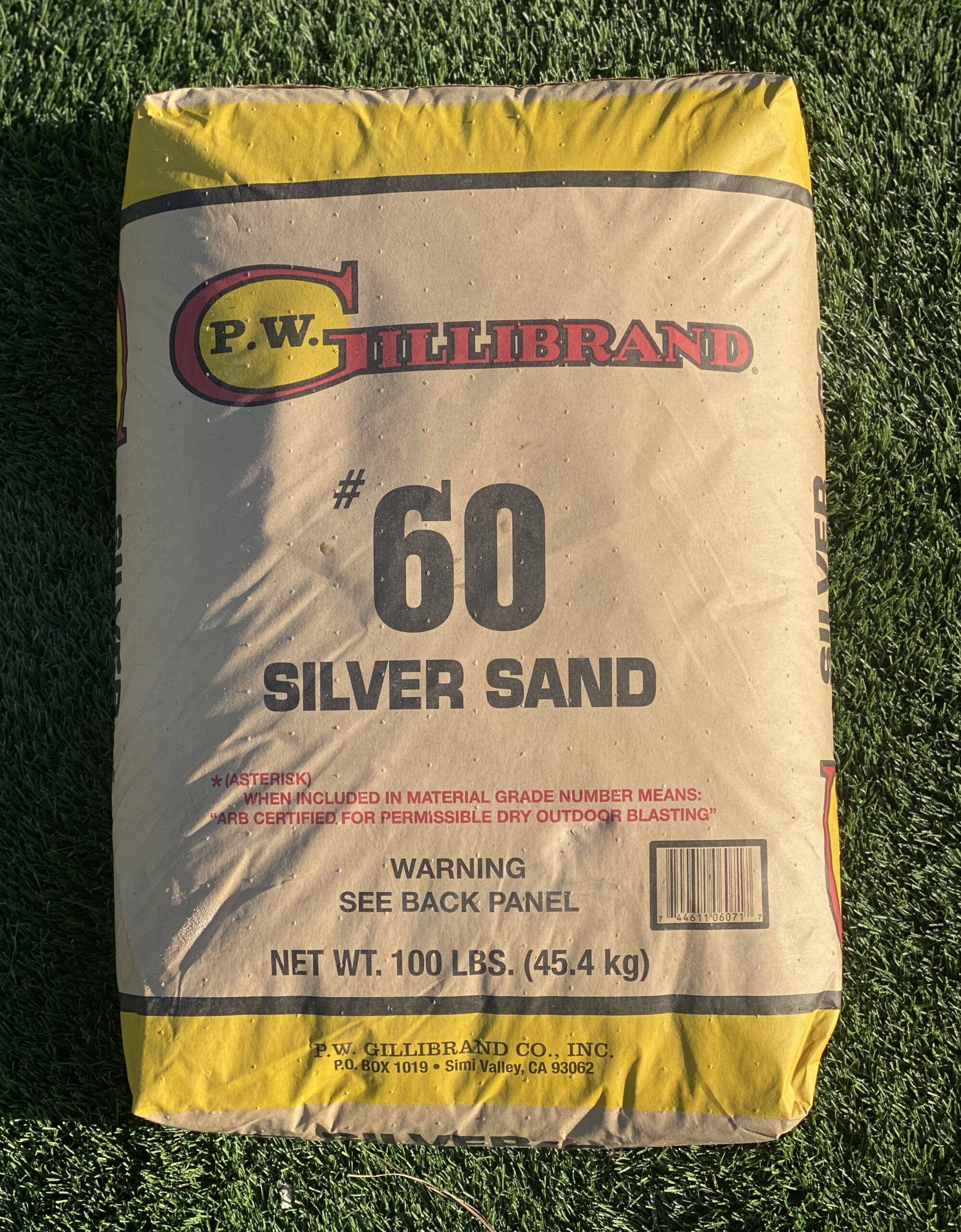 Silica #60 (100 lbs) - SGS Synthetic Grass Superstore